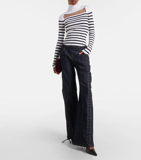 JEAN PAUL GAULTIER Cutout Sweater - Multicoloured