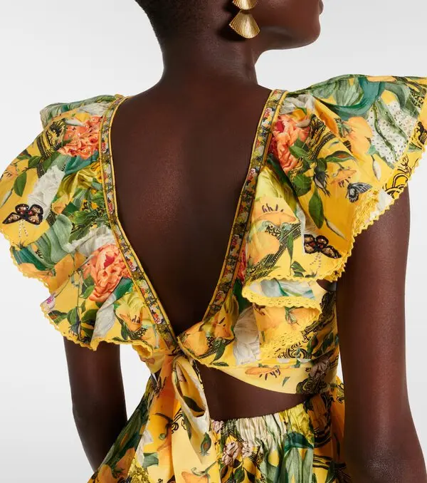 Camilla Paths Of Gold Minidress