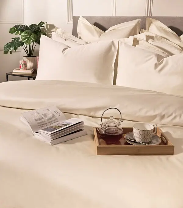 Harrods Brompton Ii Duvet Cover Set - Ivory
