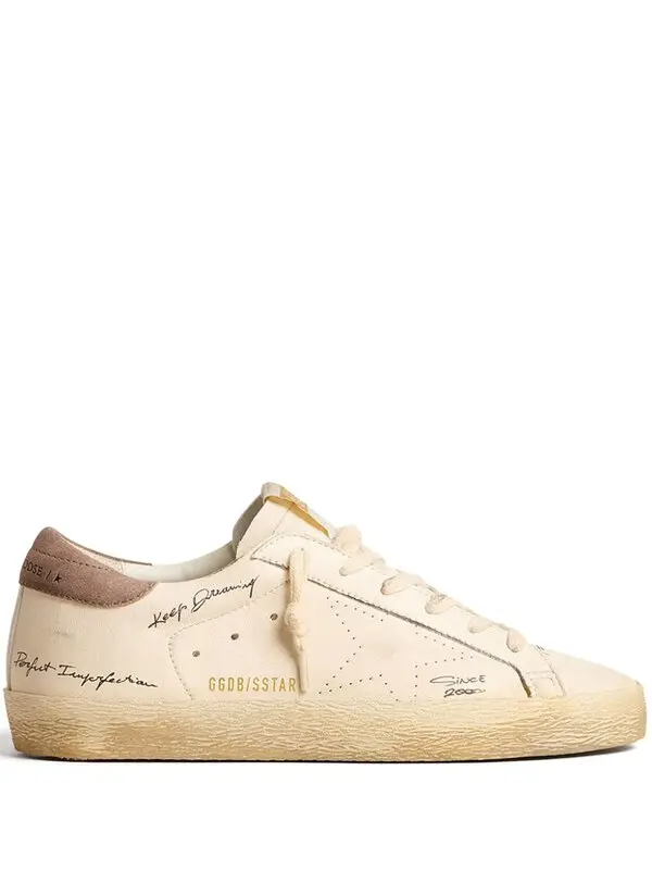 GOLDEN GOOSE Super-star Low-top Sneakers - Neutrals