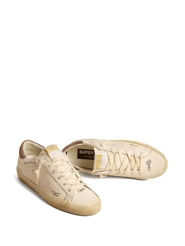 GOLDEN GOOSE Super-star Low-top Sneakers - Neutrals