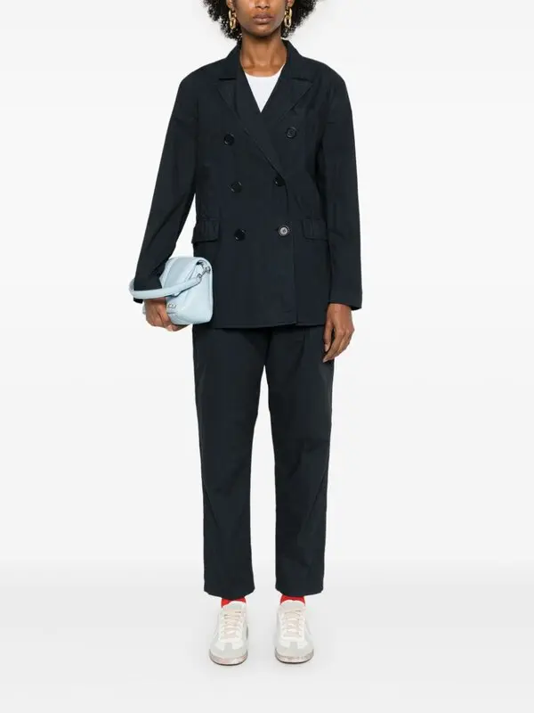 Aspesi Double-breasted Cotton Blazer