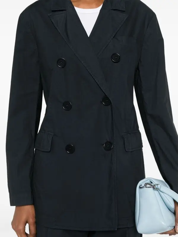 Aspesi Double-breasted Cotton Blazer