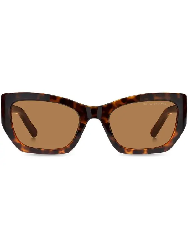 Marc Jacobs Marc Square-frame Sunglasses - Brown