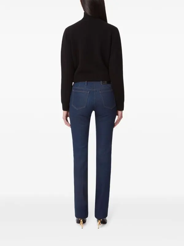 Nina Ricci Bead-embellished Wool-blend Jumper