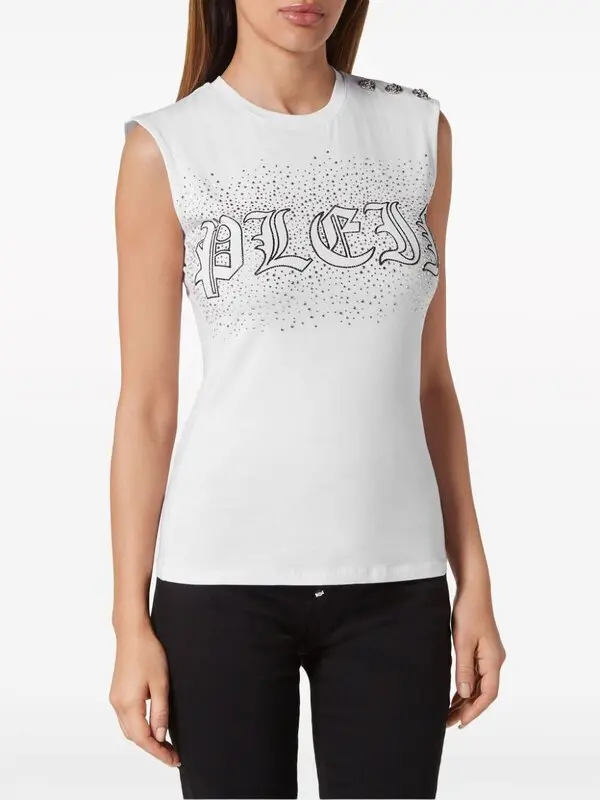 Philipp Plein Crystal-embellished Tank Top