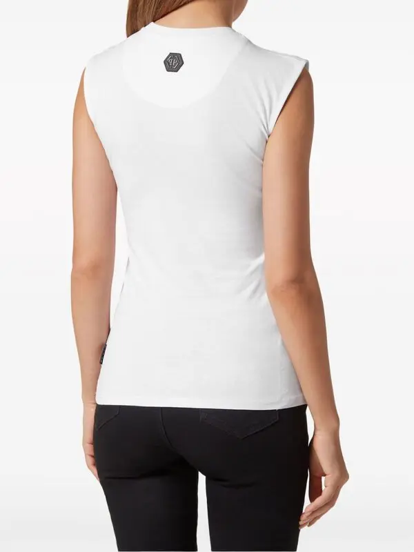 Philipp Plein Crystal-embellished Tank Top