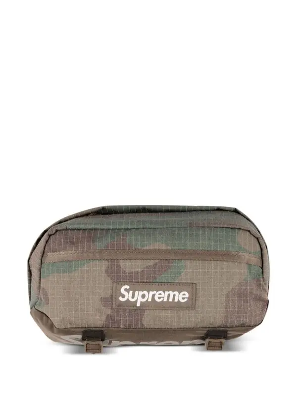 Supreme Camouflage-print Ripstop Belt Bag - Brown