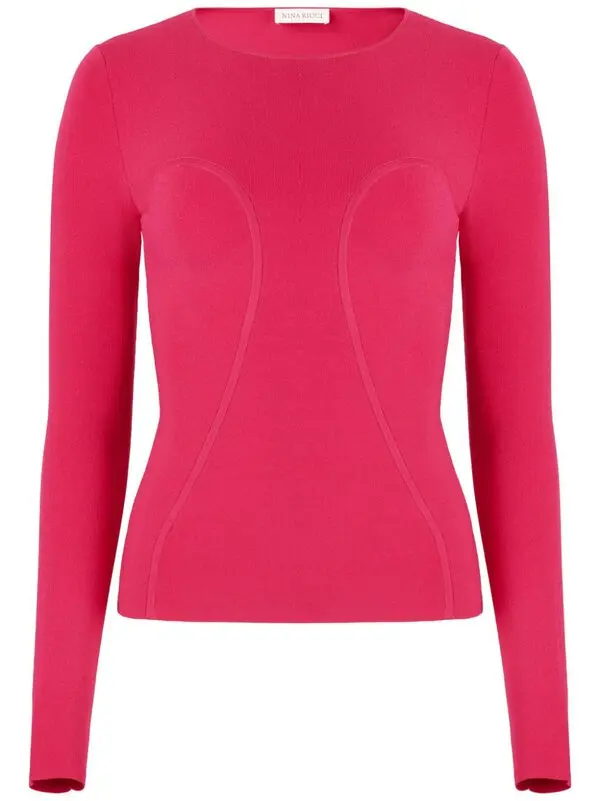 Nina Ricci Round-neck Knitted Jumper