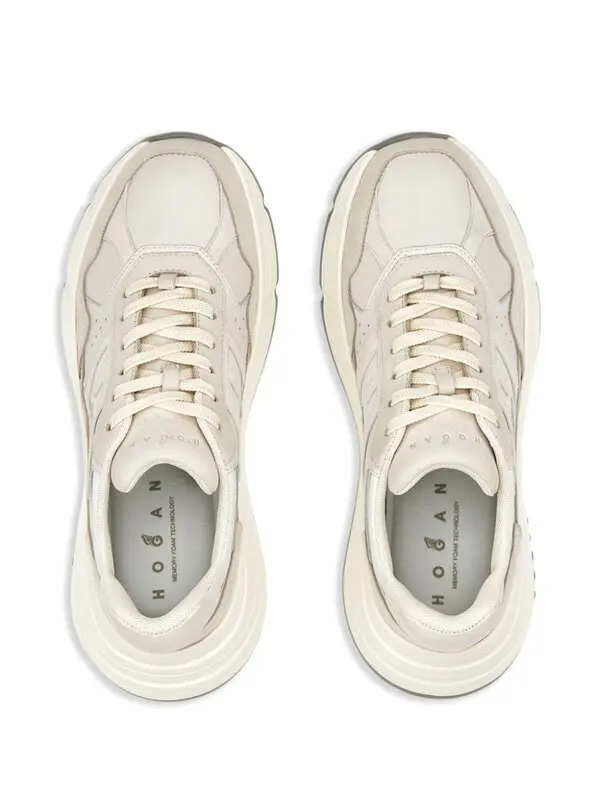 Hogan H669 Lace-up Sneakers - Neutrals