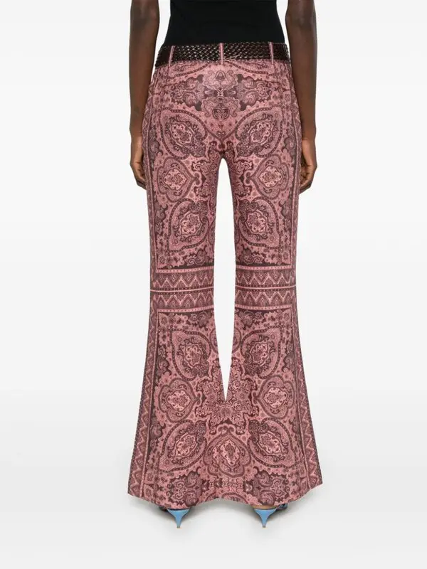 Zimmermann Ottie Paisley-print Trousers