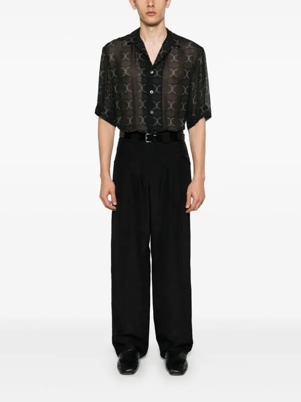 Giorgio Armani Tailored Loose-cut Trousers