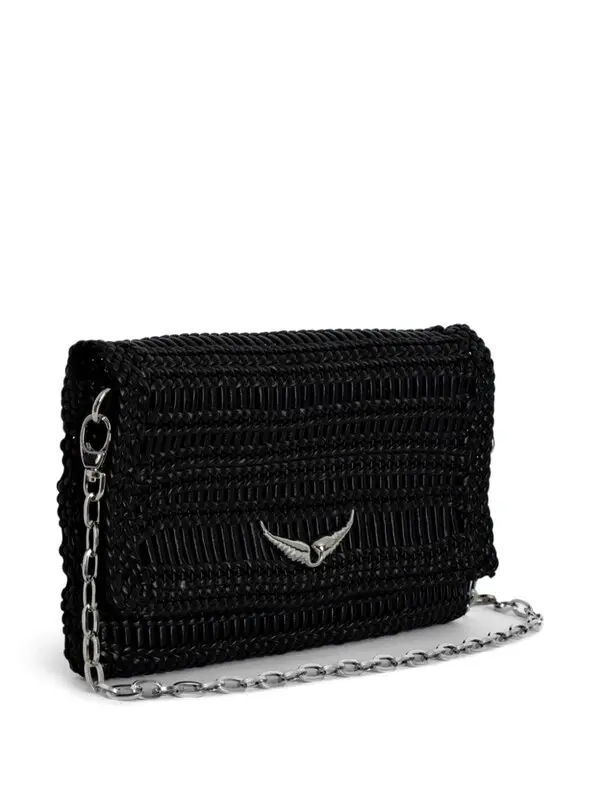 Zadig&Voltaire Medium Rock Eternal Clutch Bag - Black