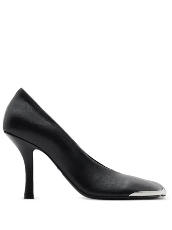 Burberry Duck 90mm Leather Pumps