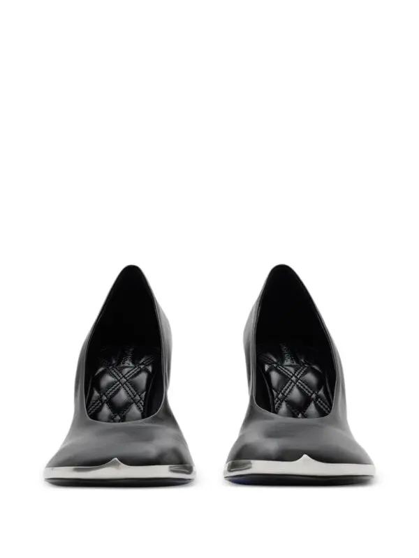 Burberry Duck 90mm Leather Pumps