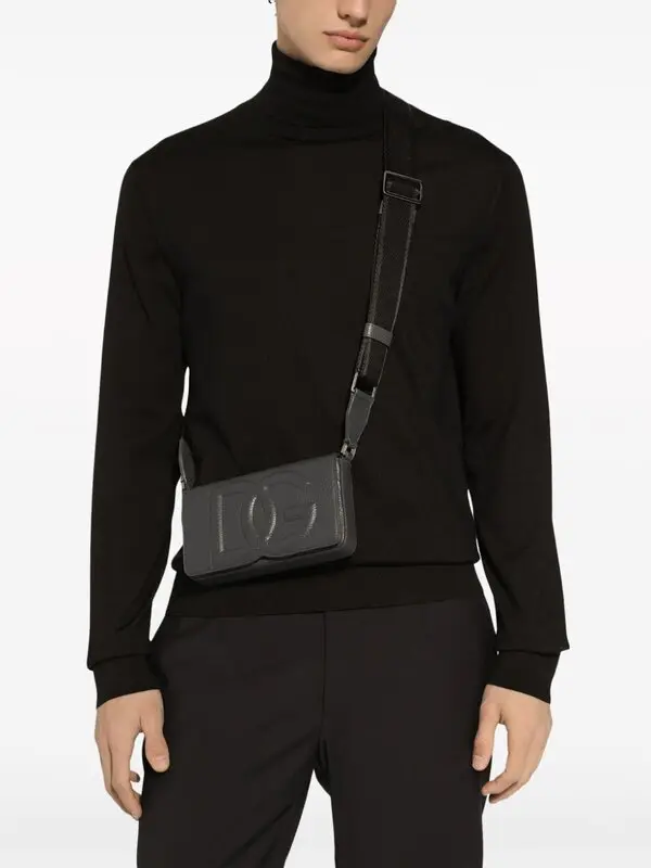 Dolce & Gabbana Logo-embossed Mini Bag - Grey