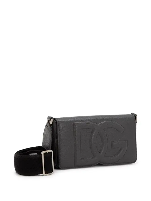 Dolce & Gabbana Logo-embossed Mini Bag - Grey