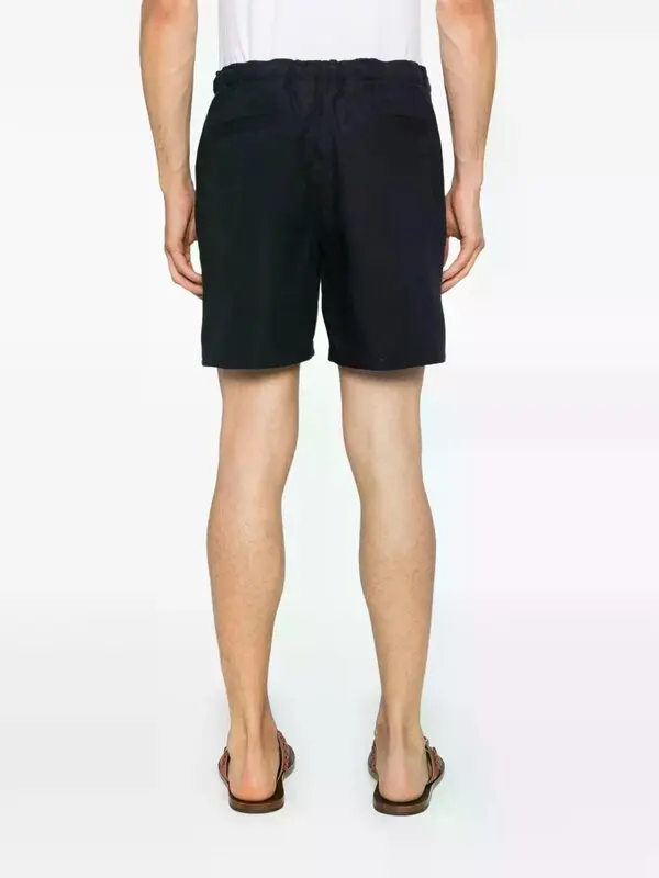 Orlebar Brown Alex Linen Shorts - Blue
