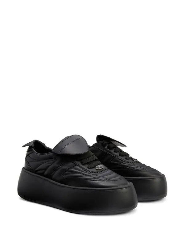 GIUSEPPE ZANOTTI Gz League Maxi Platform Sneakers - Black
