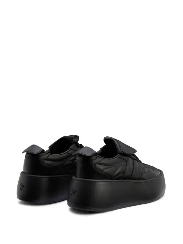GIUSEPPE ZANOTTI Gz League Maxi Platform Sneakers - Black