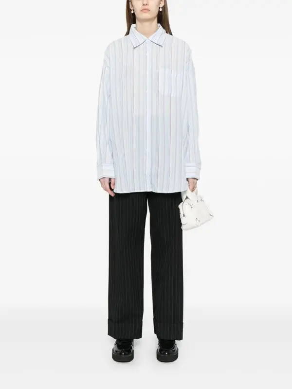 B+AB Striped Button-up Shirt
