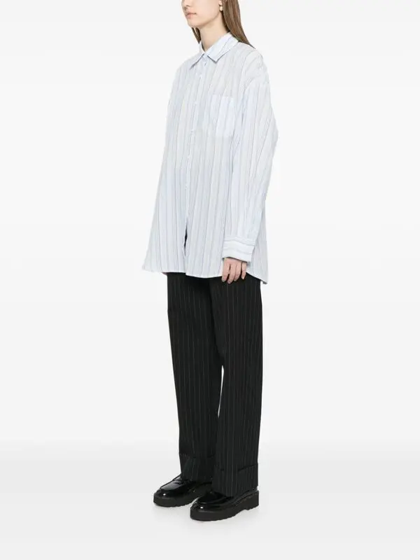 B+AB Striped Button-up Shirt