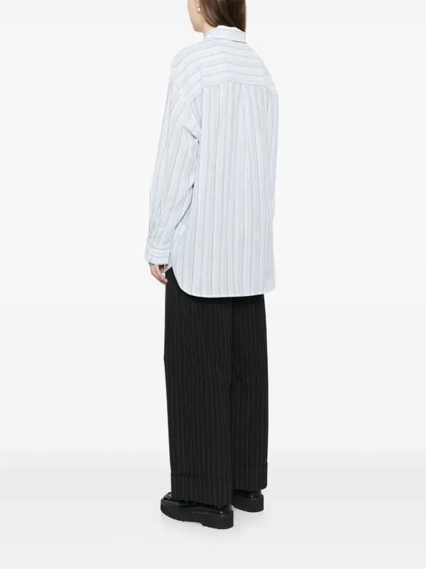 B+AB Striped Button-up Shirt