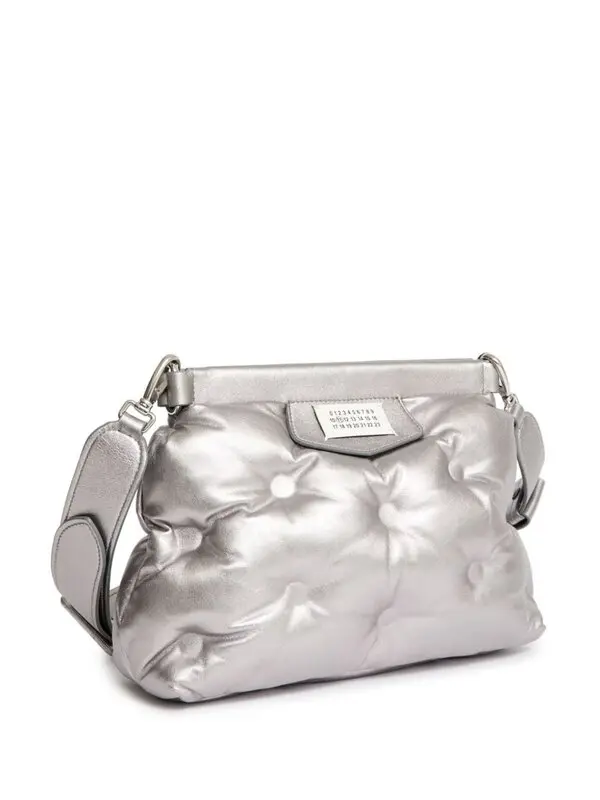 MAISON MARGIELA Small Glam Slam Classique Shoulder Bag - Silver