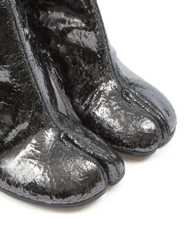 MAISON MARGIELA Tabi Broken Mirror Boots - Grey