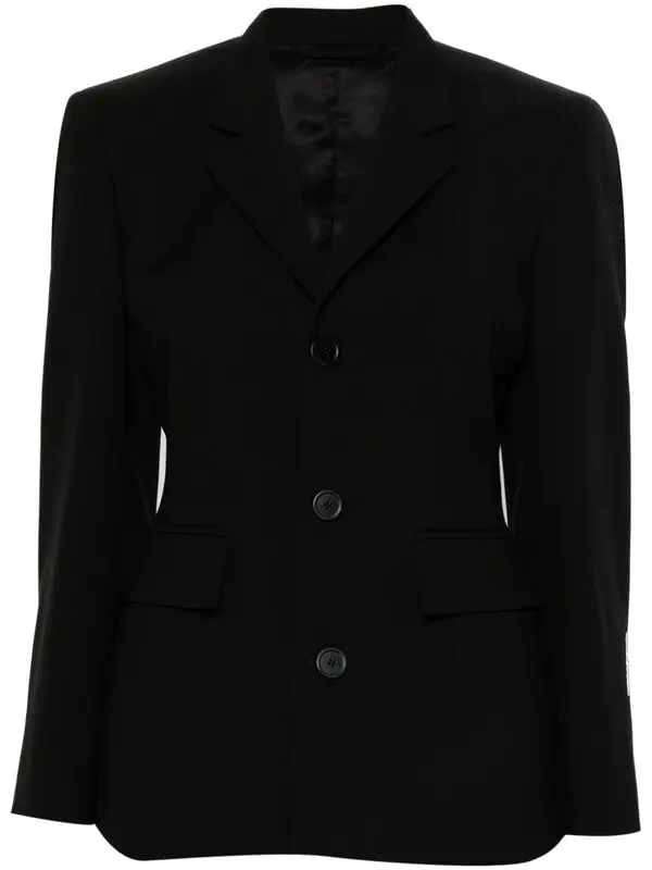 Balenciaga Single-breasted Wool Blazer