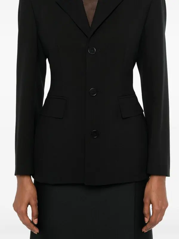 Balenciaga Single-breasted Wool Blazer