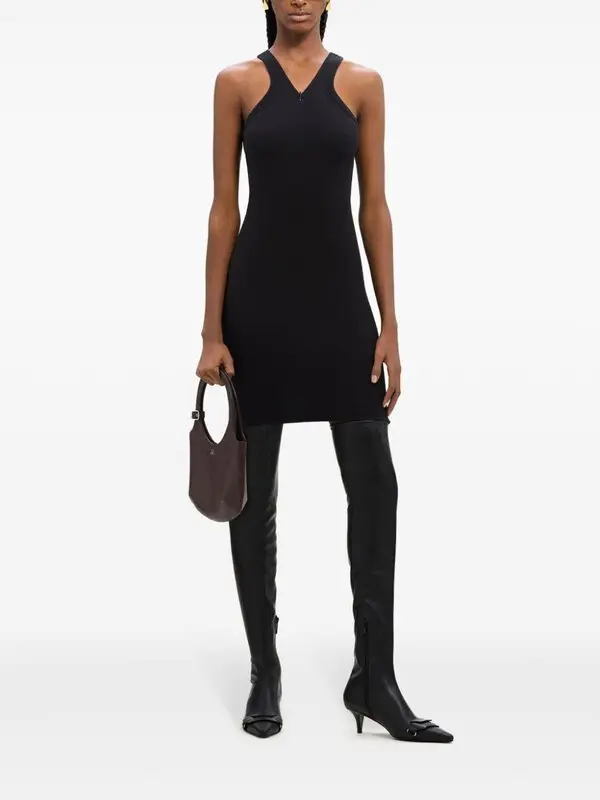 COURREGES Criss-cross Mini Dress