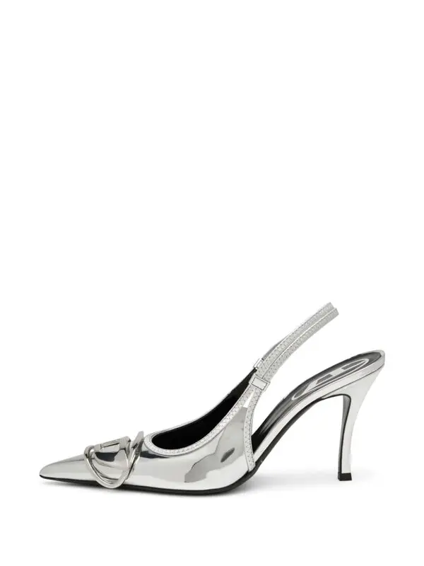 DIESEL® D-venus Sb Pumps - Silver