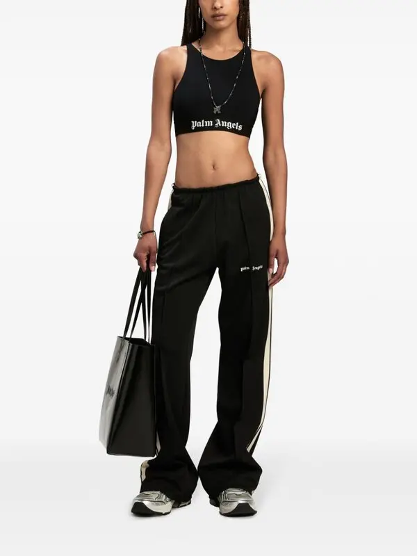 Palm Angels Logo Underband Compression Top - Black