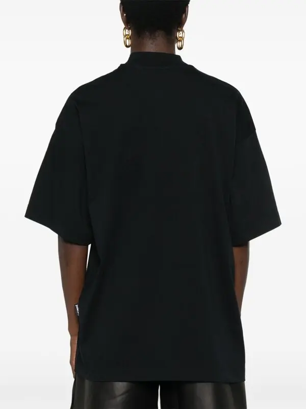 Palm Angels Palm Tree-print Cotton T-shirt