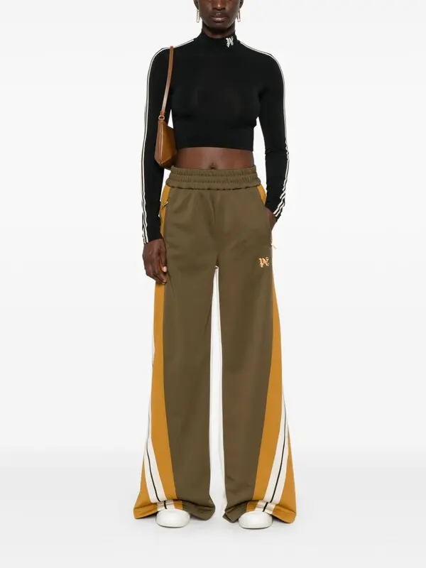 Palm Angels Logo-embroidered Colourblock Track Pants