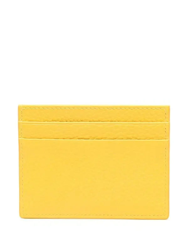 Palm Angels Logo-plaque Leather Cardholder