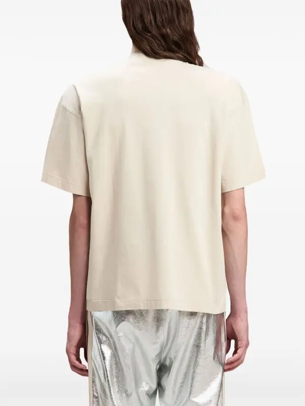 Palm Angels Logo-embroidered T-shirts