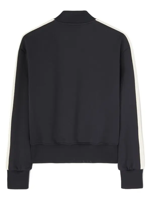 Palm Angels Logo-print Track Bomber Jacket - Black