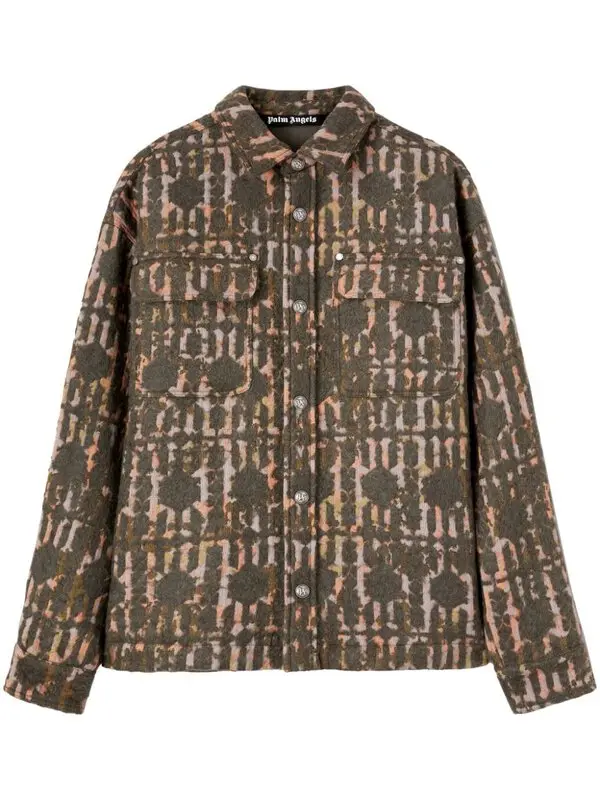 Palm Angels Monogram-pattern Jacket