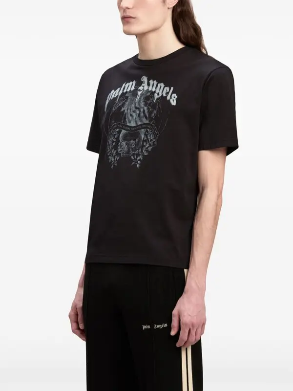 Palm Angels Statement Pencil Cotton T-shirt