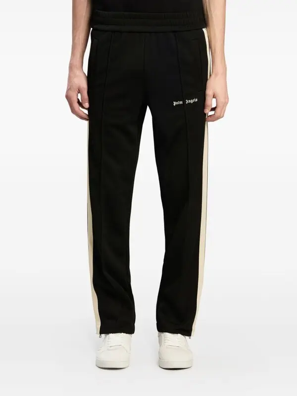 Palm Angels Logo-print Track Pants - Black