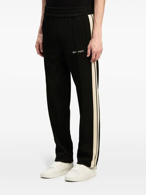 Palm Angels Logo-print Track Pants - Black