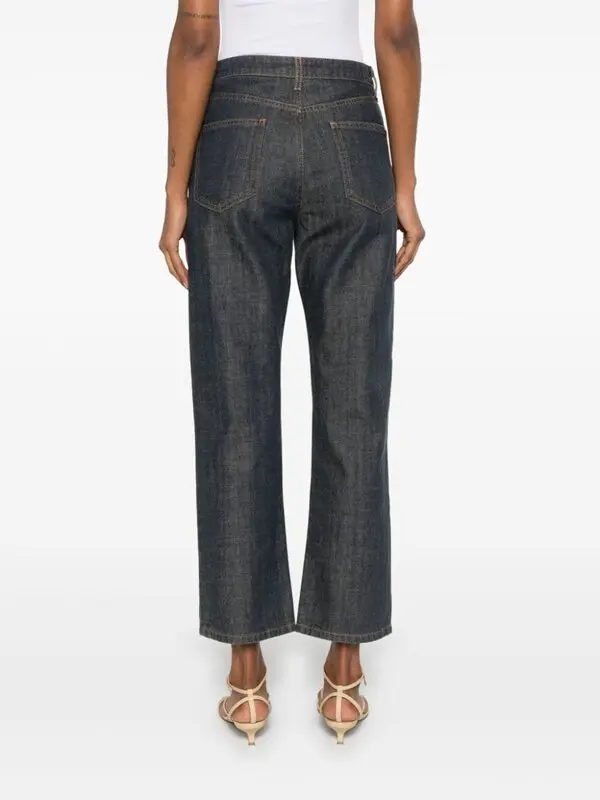 Fabiana Filippi Mid-rise Cropped Jeans