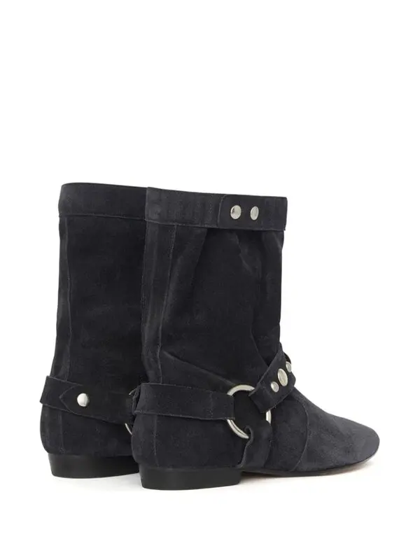 Isabel Marant Étoile Stania Studded Boots - Black