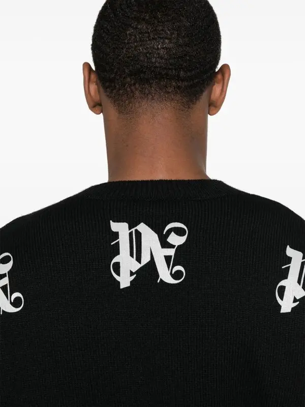 Palm Angels Monogram-print Jumper
