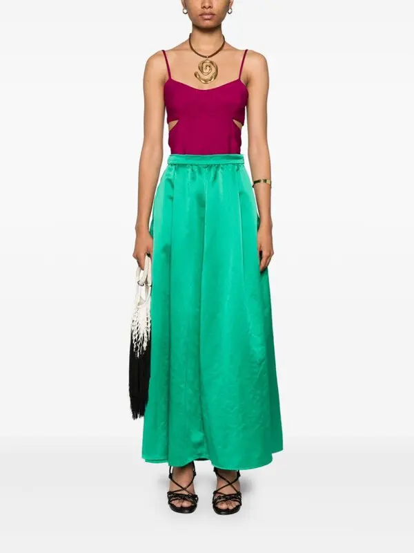 FORTE_FORTE A-line Maxi Skirt