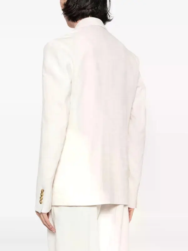 Amiri Linen-cotton Blend Blazer