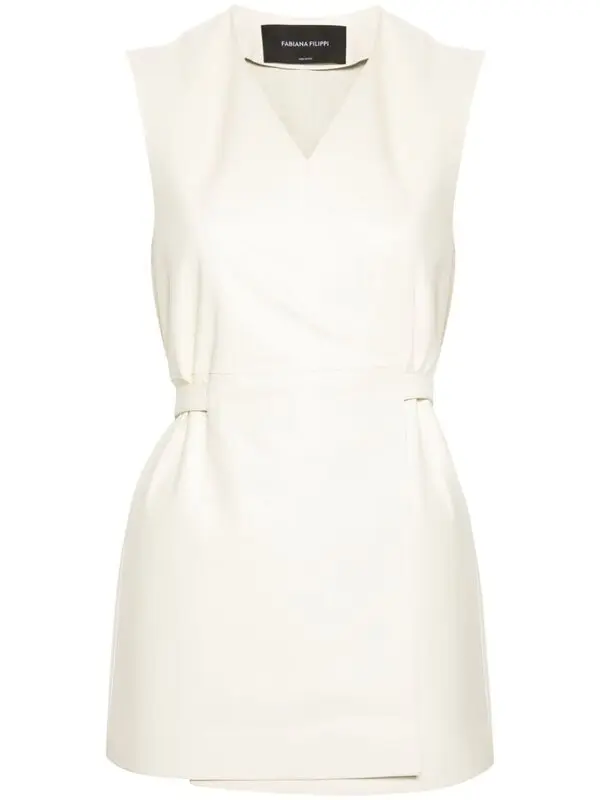 Fabiana Filippi Wrap-design Leather Vest