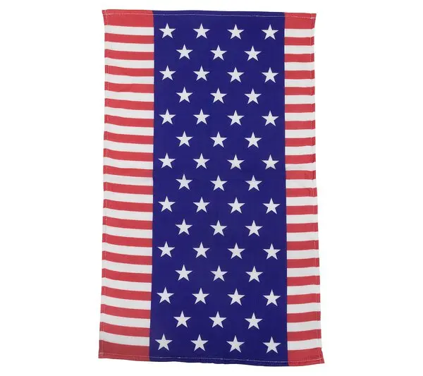 NORTHLIGHT S/2 Stars And Stripes American Kitch N Tea Towels - One-color